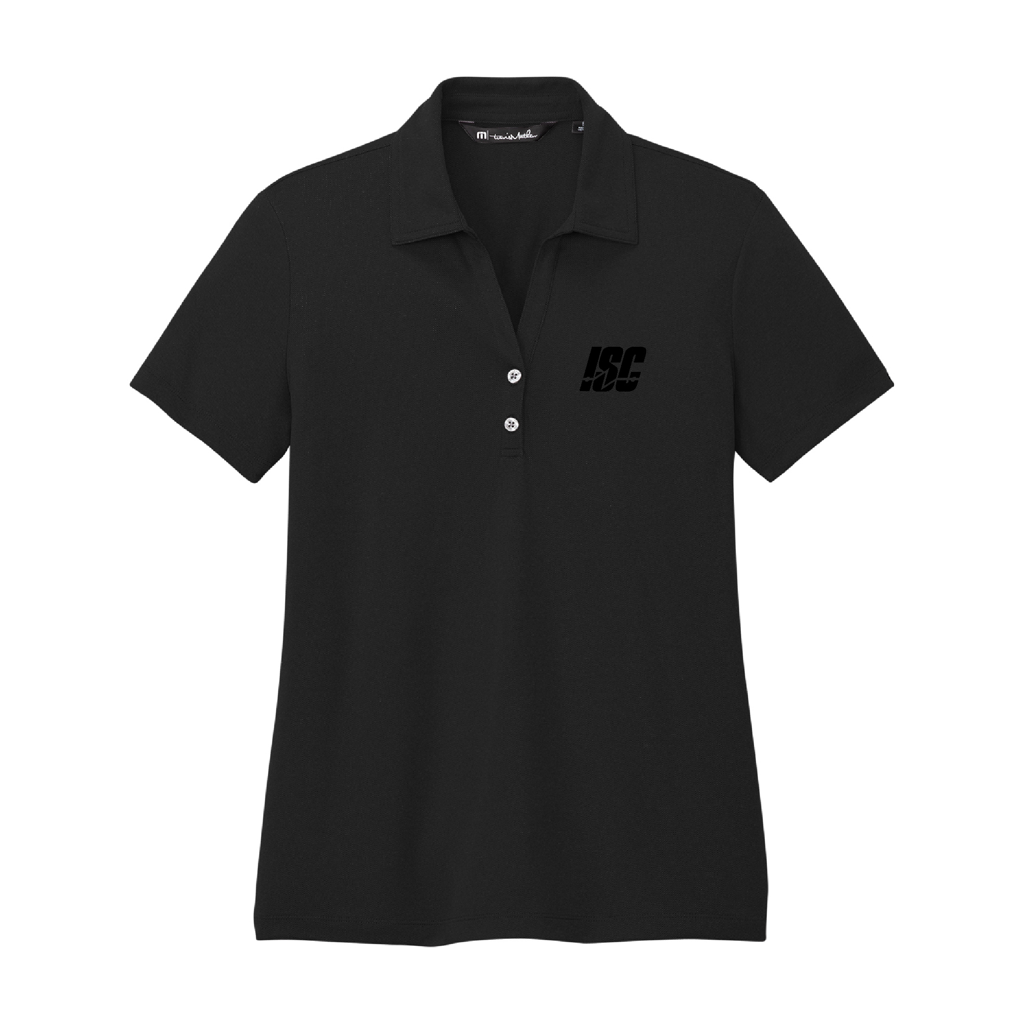 Women's Polos | TravisMathew Ladies Coto Performance Polo - Black | ISC350
