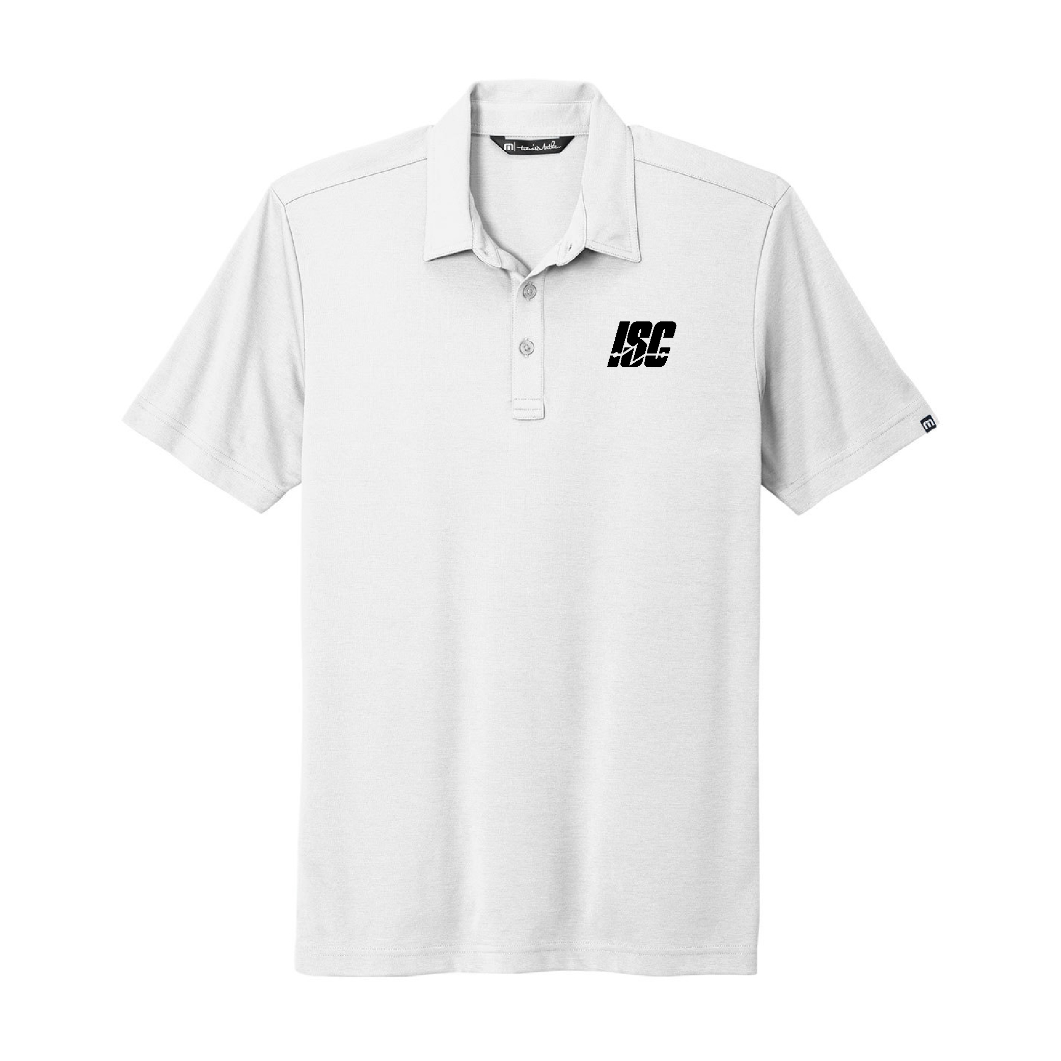 Men's Polos | Travis Matthew Oceanside Solid Polo - White | ISC260