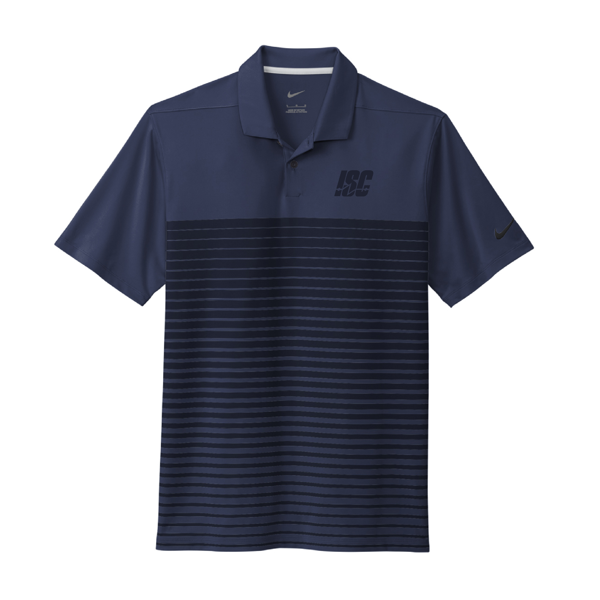 Men's Polos | Nike Dri-Fit Vapor Block Polo - Midnight Navy | ISC262